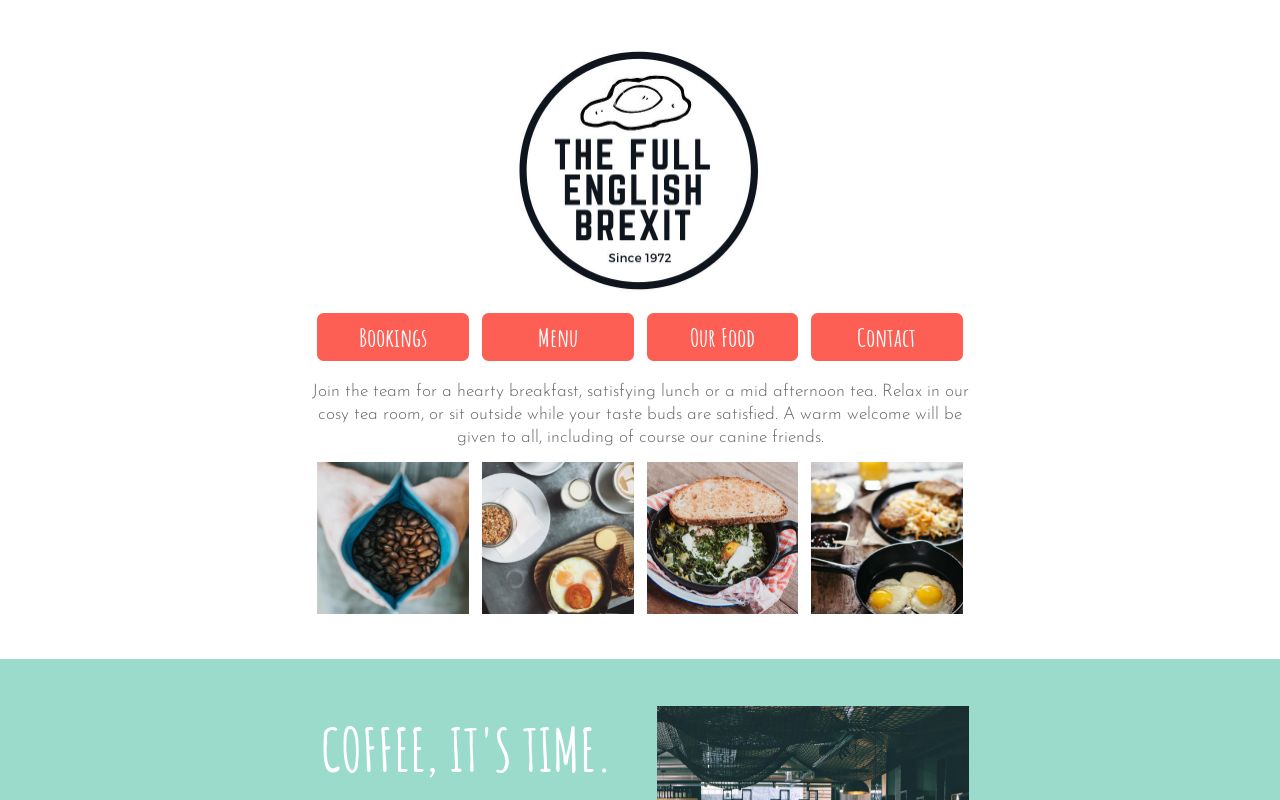 The Full English Brexit Cafe